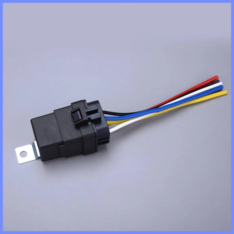 40A 12V Car Relay Switch Plug Socket Pigtail Wire Harness Cable ...