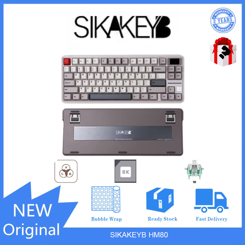 SIKAKEYB HM80 Gaming magnetic switch 8k keyboard | Shopee Philippines