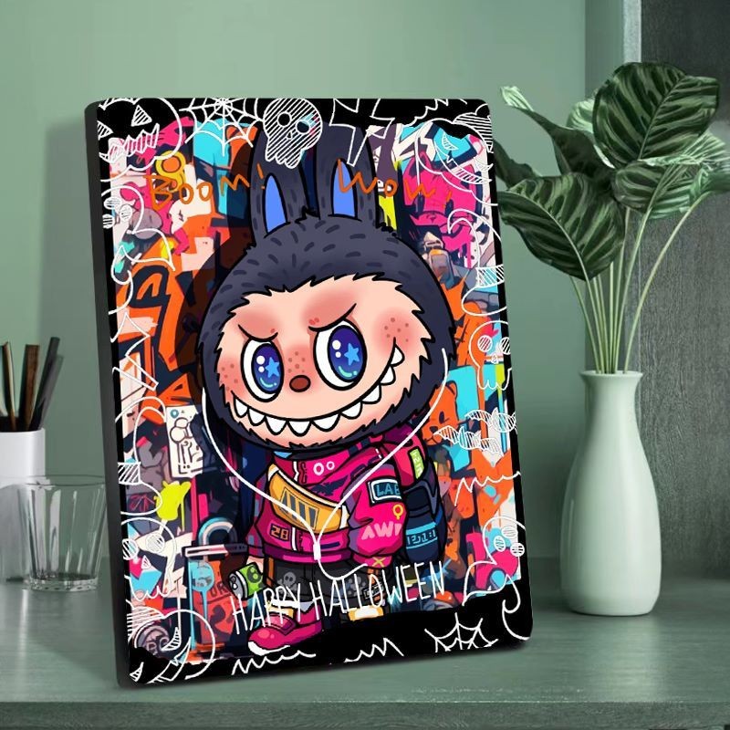 8 inches 12 inches Labubu Bubble Mart Trendy Personalized Cartoon ...