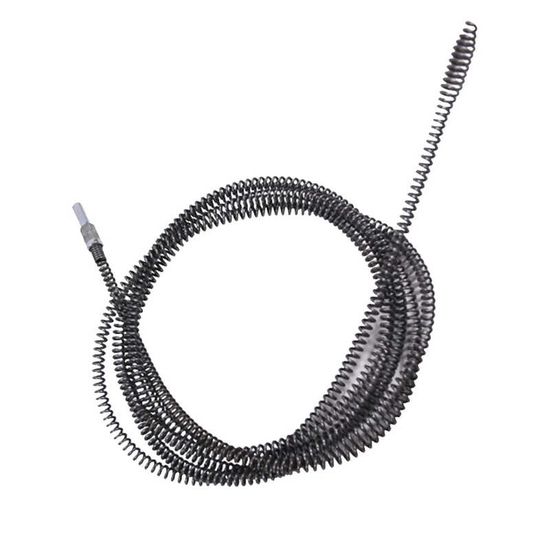 1/2/3/4/5/8/10 Meter Unclogger Olive Shaped Head Pipe Unclog Spring ...