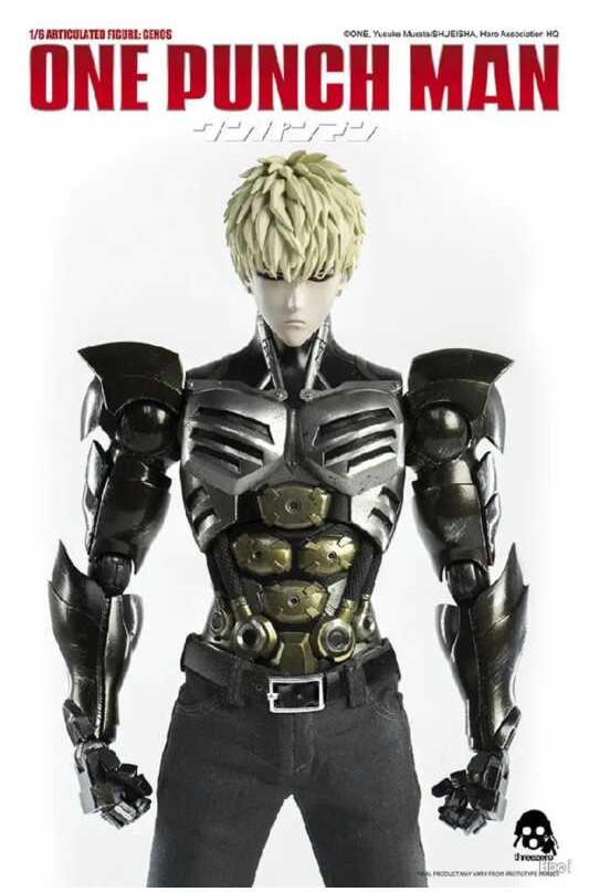 Original 3A Threezero 1/6 ONE Punch-Man Season 1 Genos 1.0 Action ...