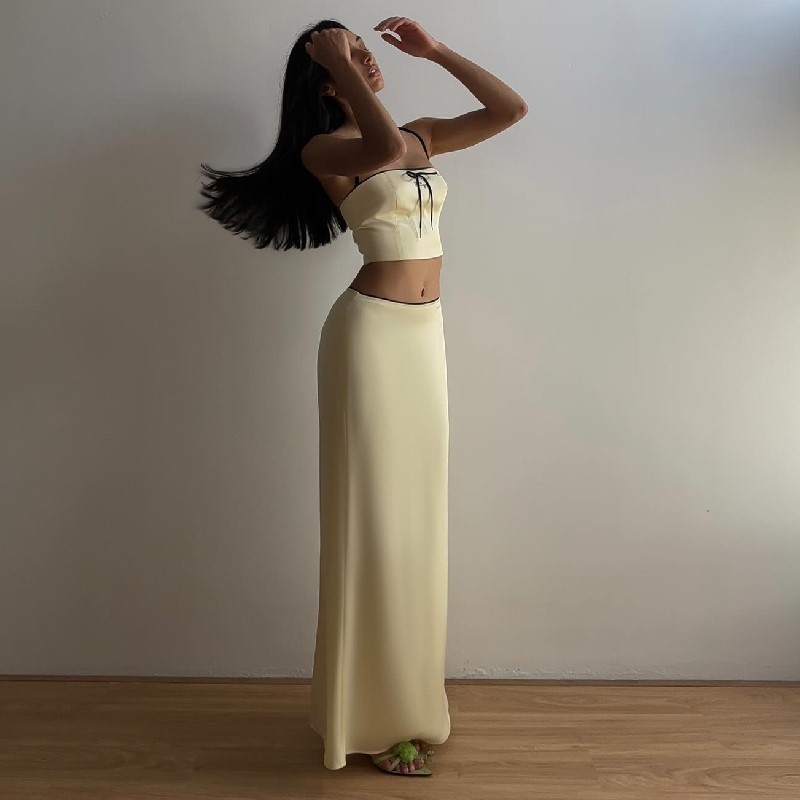 (2-3 days delivery) WEANIA Women's Casual Plain Croped Camisole and ...