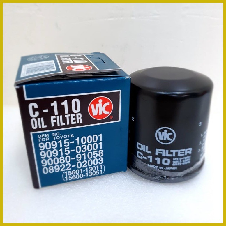VIC Oil Filter Toyota (C-110) | Shopee Philippines