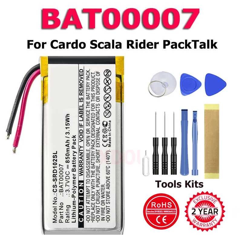 New Cardo Scala Rider Packtalk Battery Bat00007 Battery On Stock ...