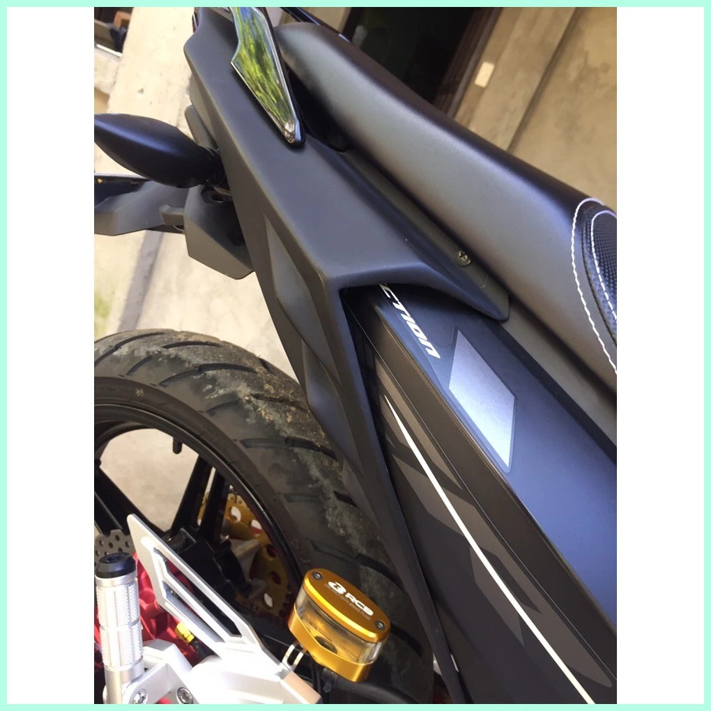 Sniper 150 Rear Scoop Rearscoop Fiber ( R1 Design ) Fibermade | Shopee ...