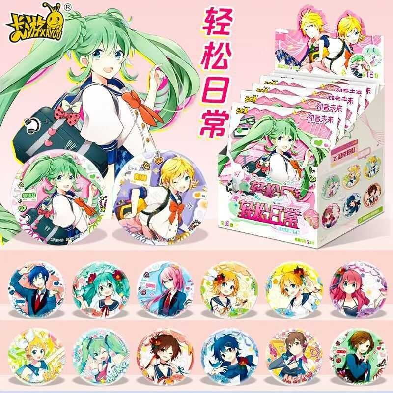 Hatsune 3 09 Genuine Miku Bar Easy Daily Badge Series Blind A Whole Box ...