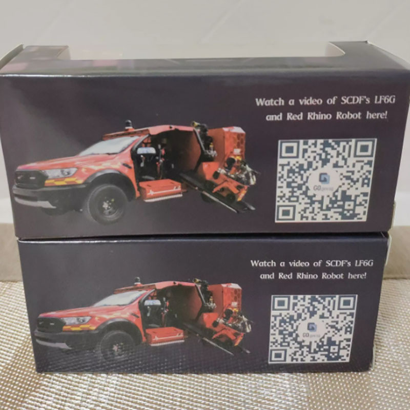 1:64 Original Alloy Model Sgfpc 2023 Singapore Civil Defence Force SCDF ...