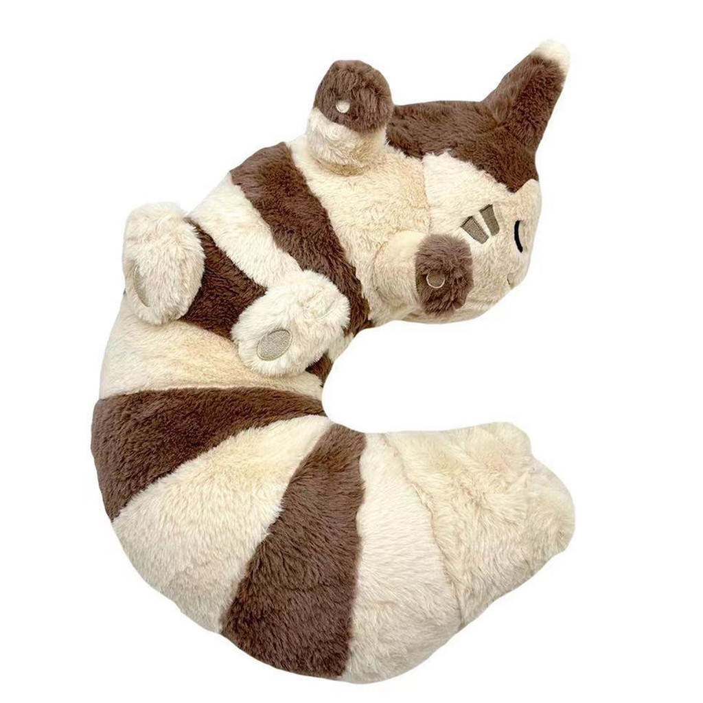 Sleepy Furret Plush Sentret Stuffed Doll Squirrel Peluche Kawaii Anime ...