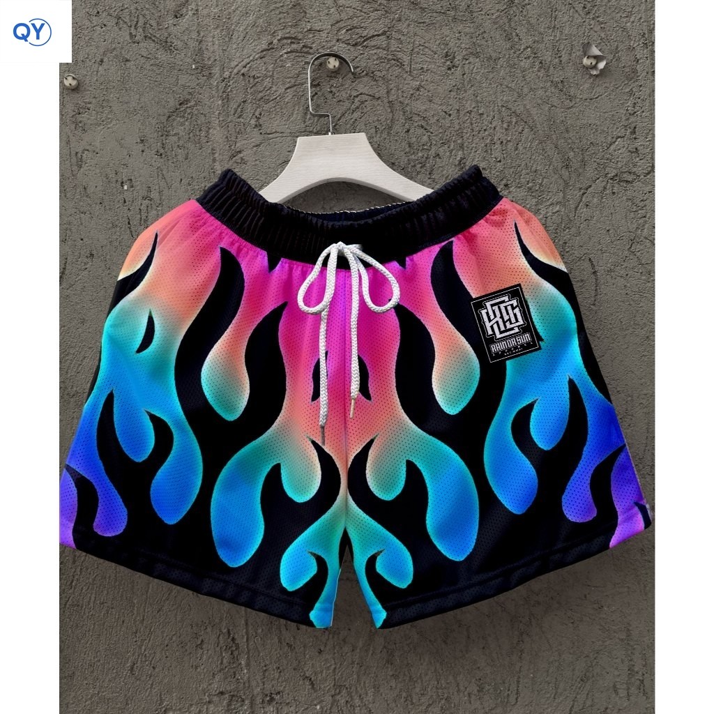 UNISEX AIRCOOL MESH SHORT w/ 2 SIDE POCKETS FULL SUBLIMATION HIGH ...