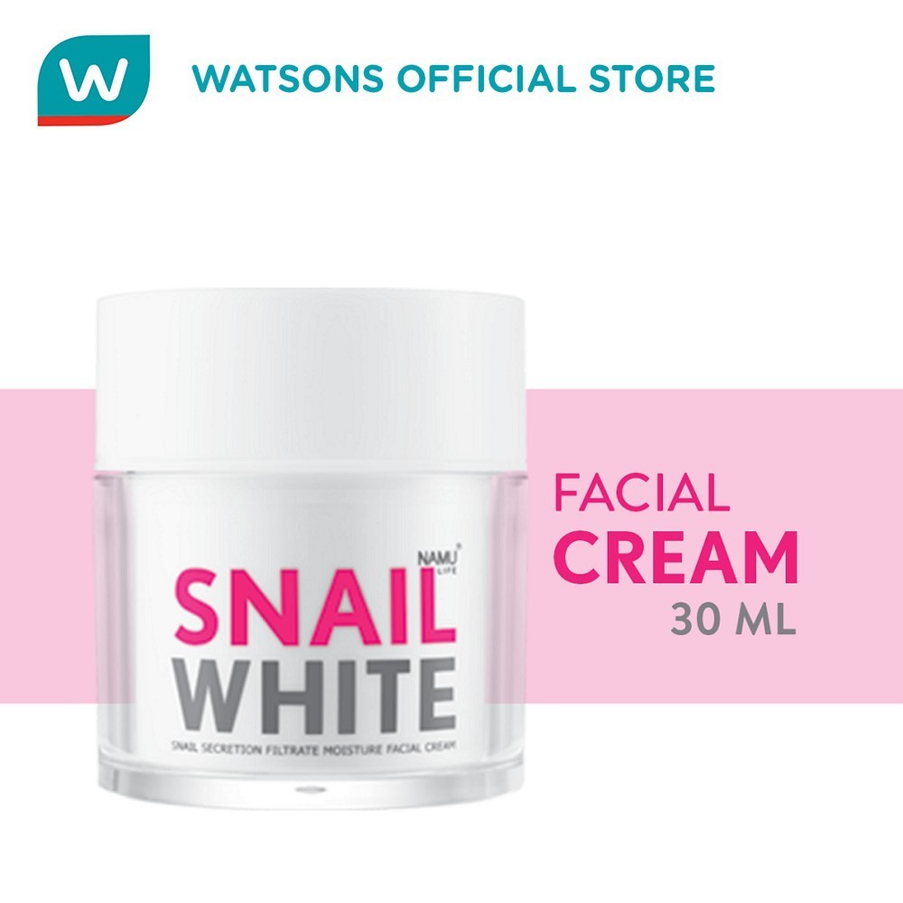 SNAILWHITE Namu Life Moisture Facial Cream 30ml | Shopee Philippines