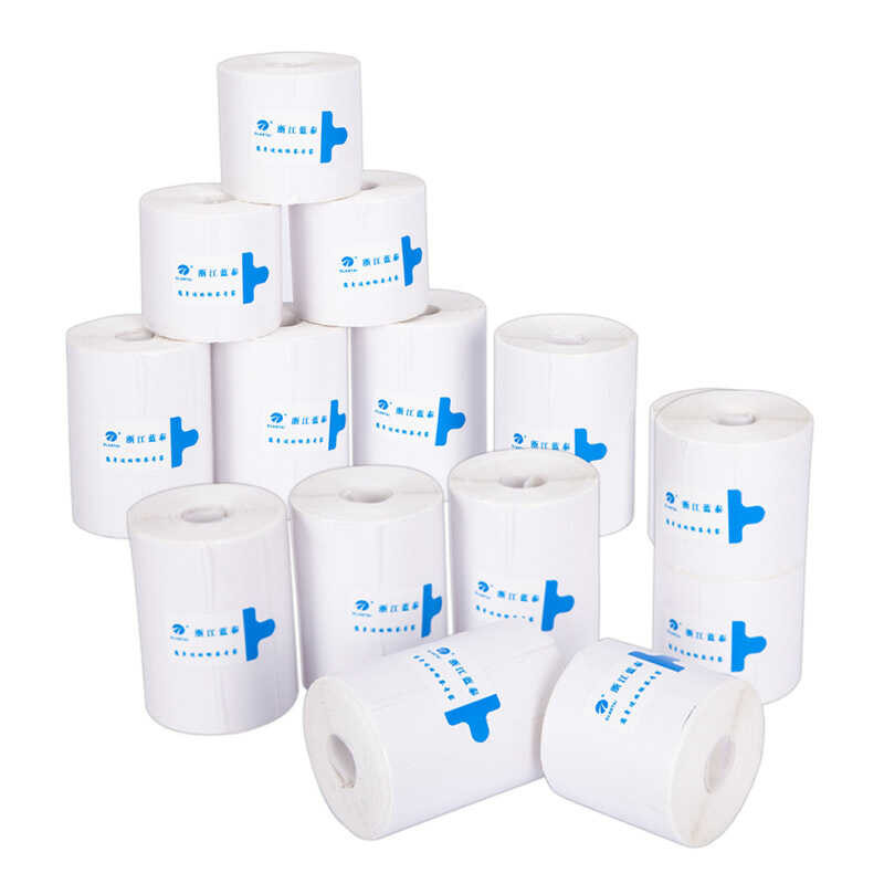 Three Proof Thermal Paper Label Roll Adhesive Printing Station Surface ...