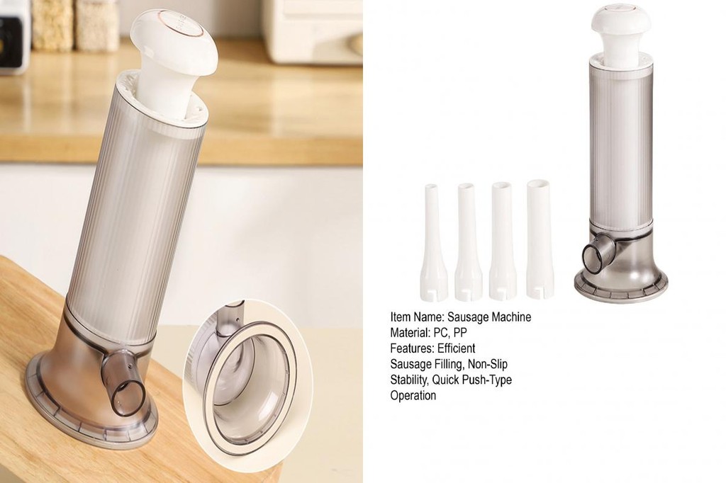 Ou Silicone Bottom Sausage Filler Stainless Steel Manual Sausage ...