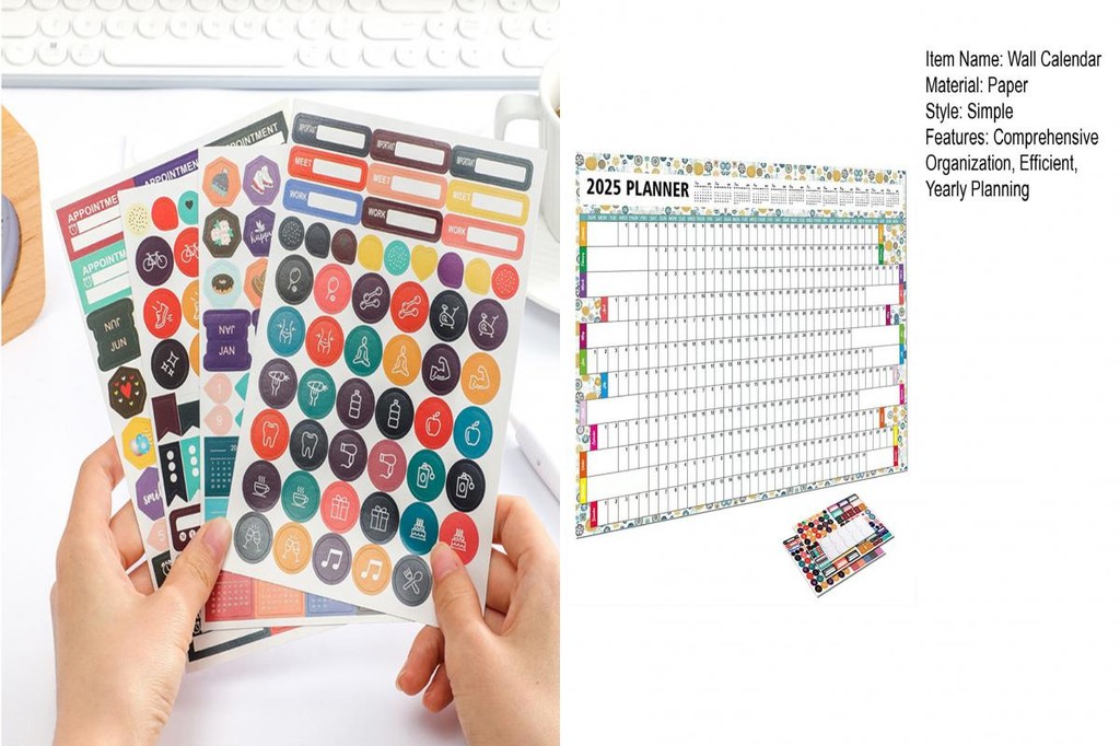 nlshime 2025 Wall Calendar for Students School Year Planning Tool 2025 ...