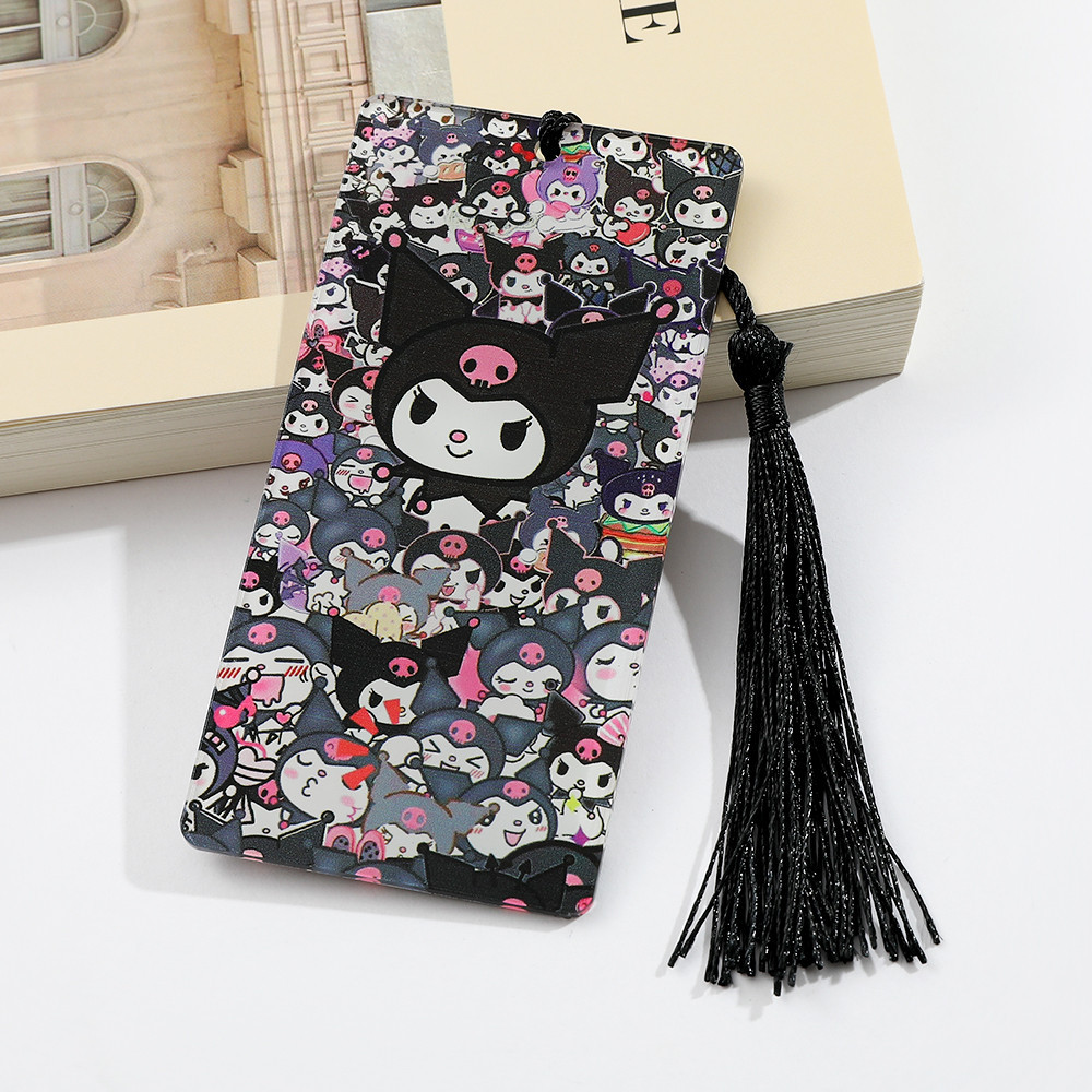 Acrylic Sanrio HelloKitty Cinnamoroll Bookmark Cartoon Melody Pochacco ...