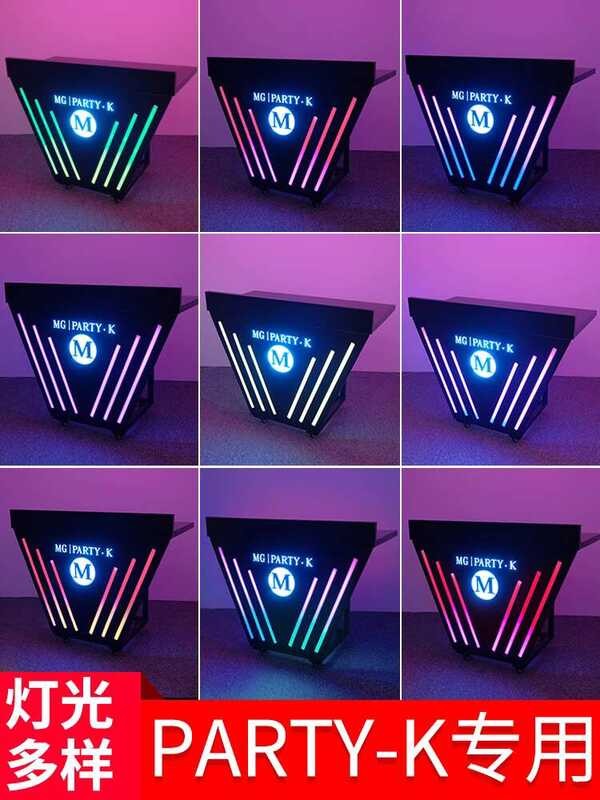 Tt Tt Bar Party Room Disc Acrylic Mobile Bar Counter Voice Controlled ...