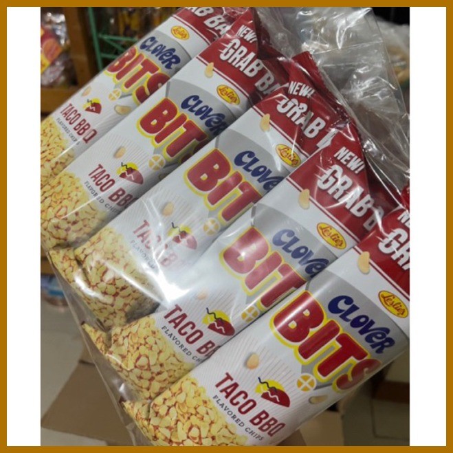 CLOVER BITS TACO FLAVOR BITS OG (10pcs per balot) | Shopee Philippines