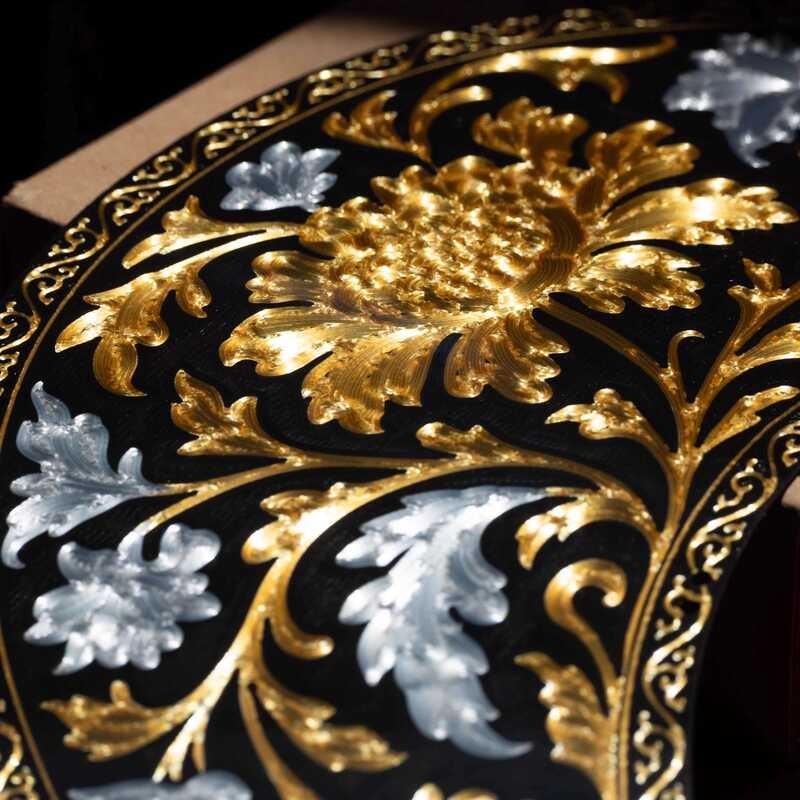 Tt Folding Style Gold And Silver Staggered Hanging Shoulder Crown, 3D ...