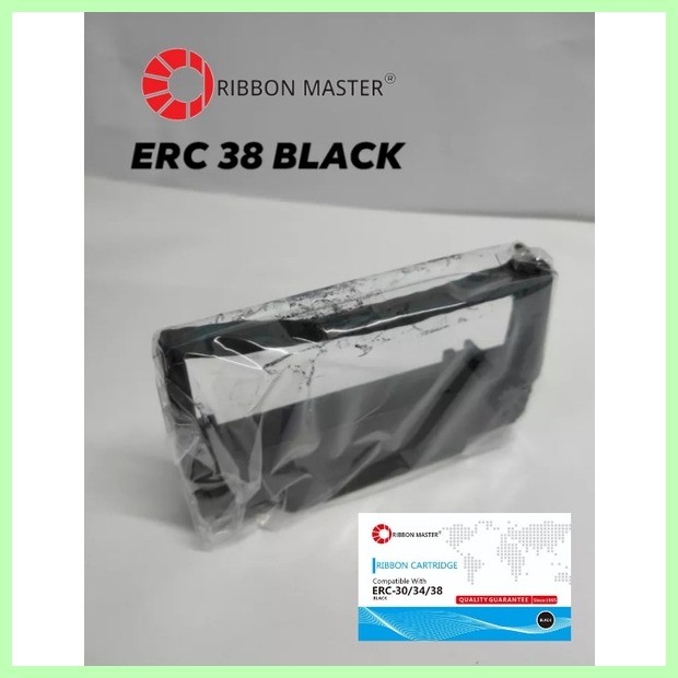 ∳ ⊳ ⊷ 1 PIECE of Ribbon Master ERC38 ERC 38 ERC-38 Ink Ribbon Cartridge ...