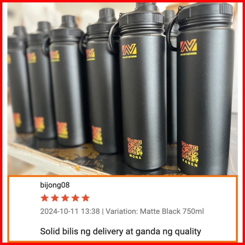 UV PRINTED Personalized Custom Aquaflask Inspired Tumbler Double Wall ...