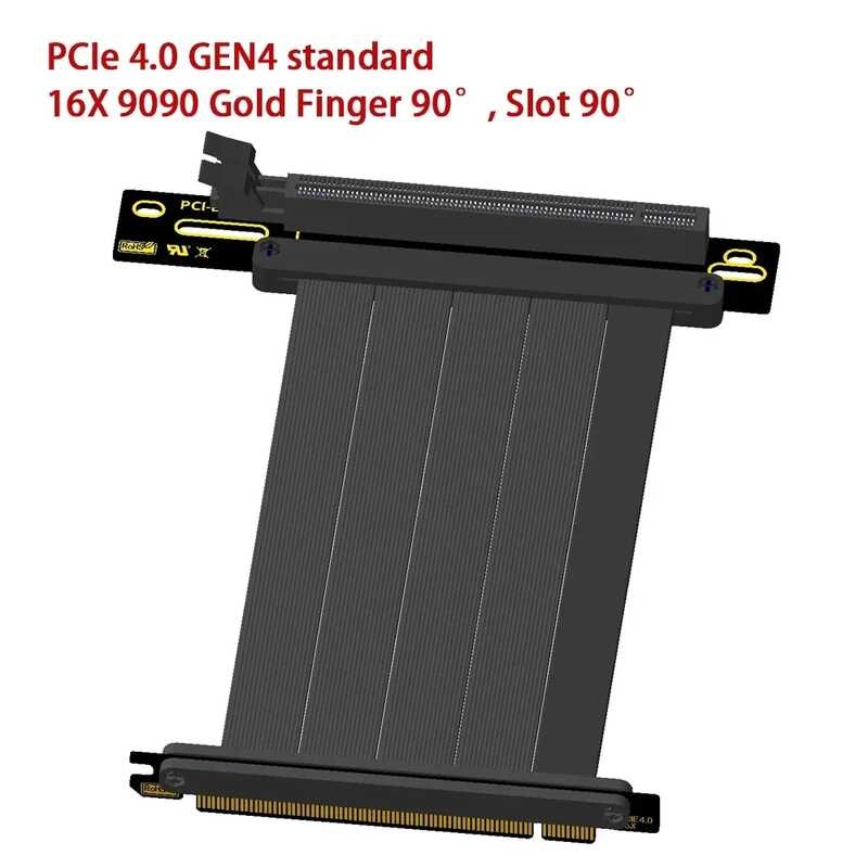 Speed High PCI-E 4.0 GEN4 Universal Graphics Extender Cable 16X Video ...