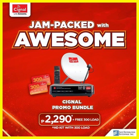 ☪ ♝ CIGNAL Prepaid HD Digital TV Box Receiver kit with FREE 2nd month ...