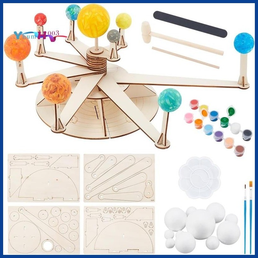 Solar System Model Foam Ball DIY Planet Model Kit Includes 11 ...
