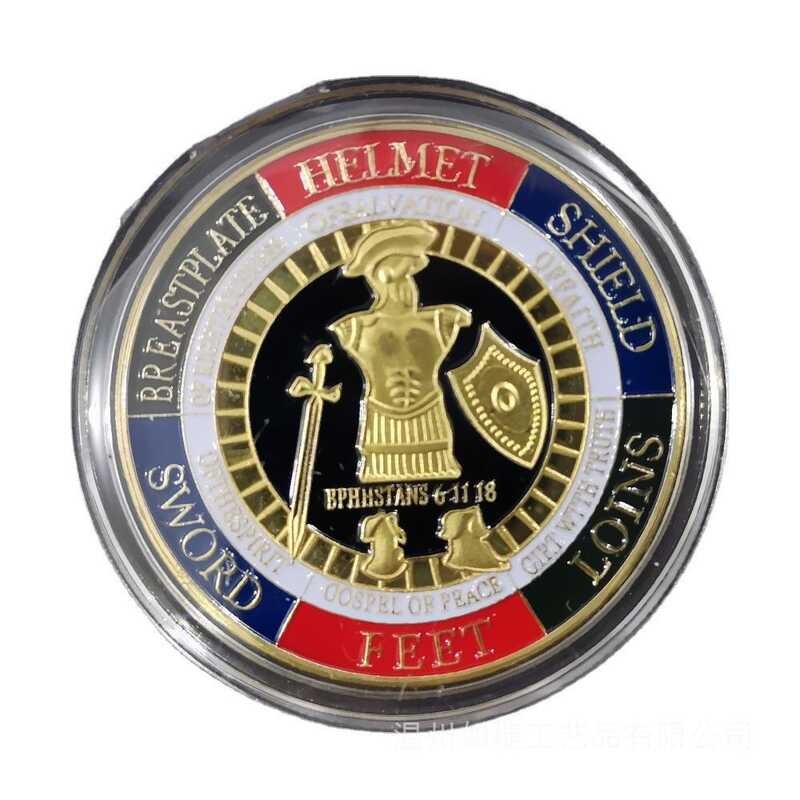 Foreign Trade Military Armor Of God Commemorative Challenge Game Knight ...