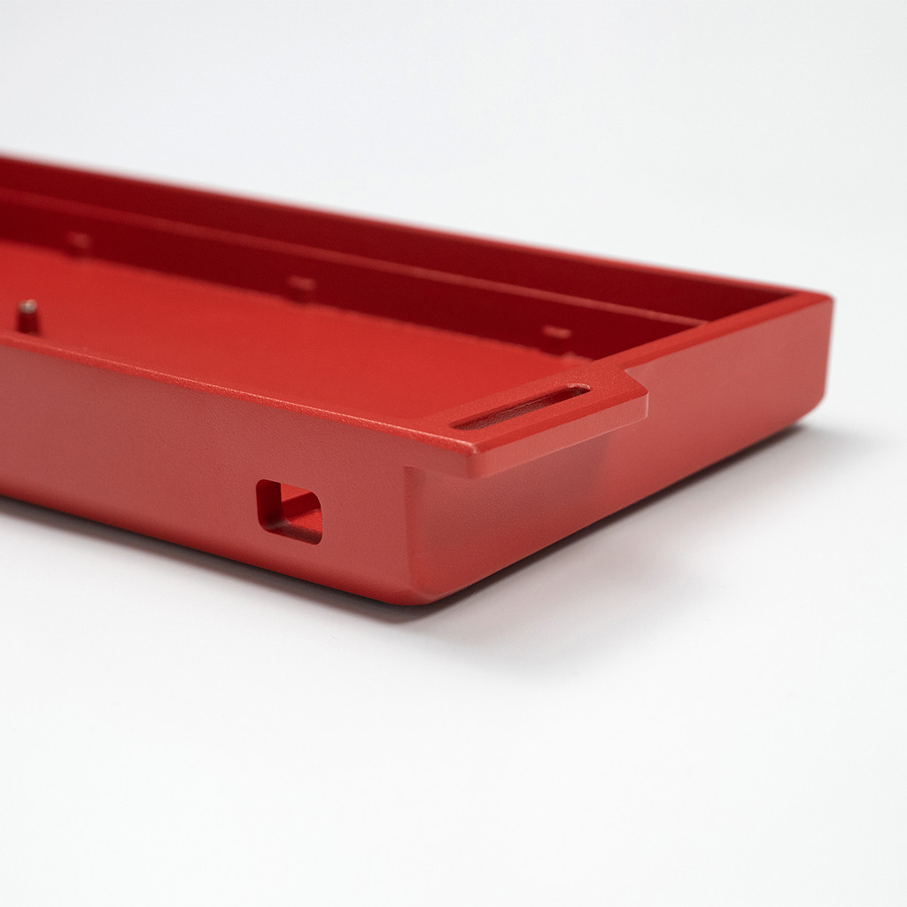 H60 White / Red / Black Aluminum Customize keyboard Case Mechanical ...