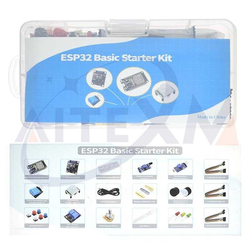 Starter Basic Esp 32s Wifi Development Board For Arduino Project Learning Tutorials Esp32 Kit