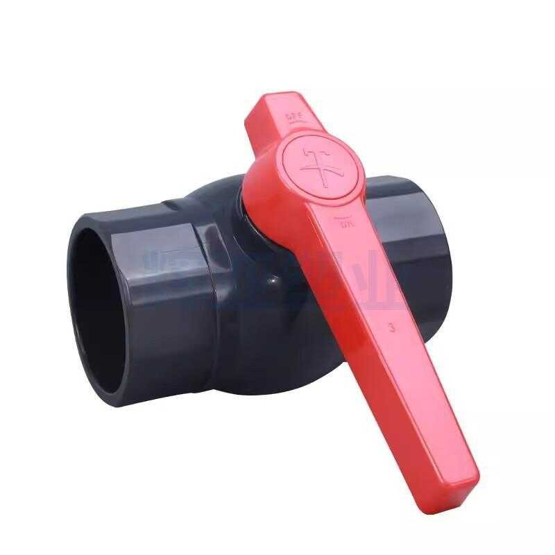 UPVC Ball Valve National Standard Industrial Chemical PVC Pipe Water ...