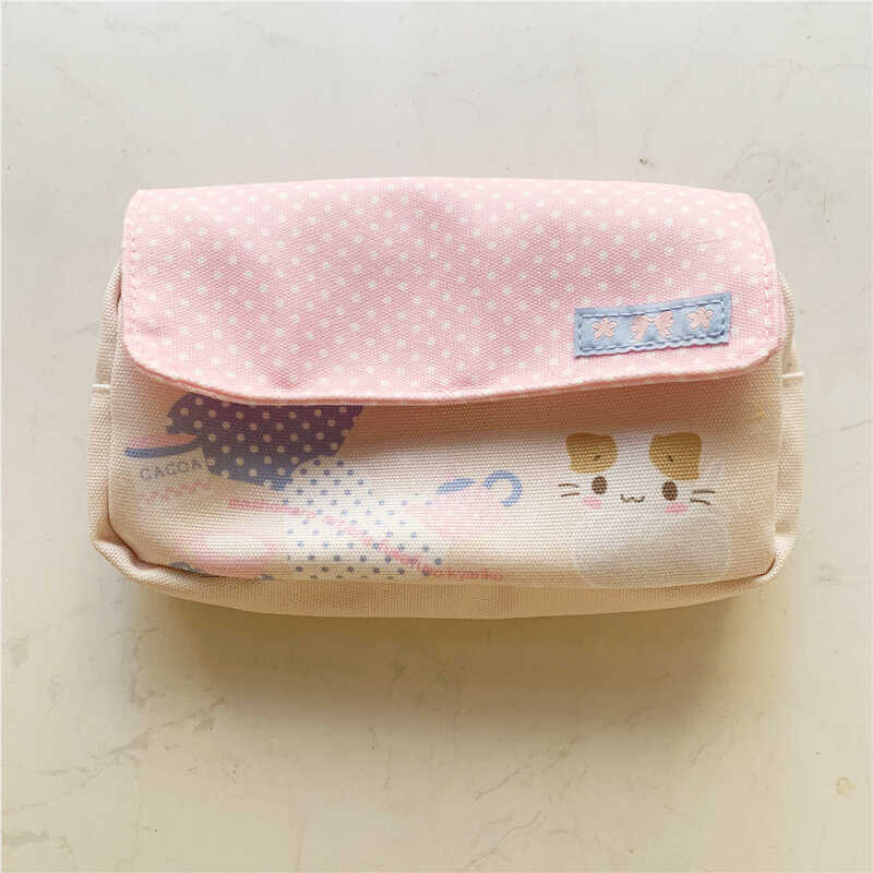 Fluffy Masyumaro Fuwa Nyanko Cat Case Para Sa School Cute Pencil Pouch ...