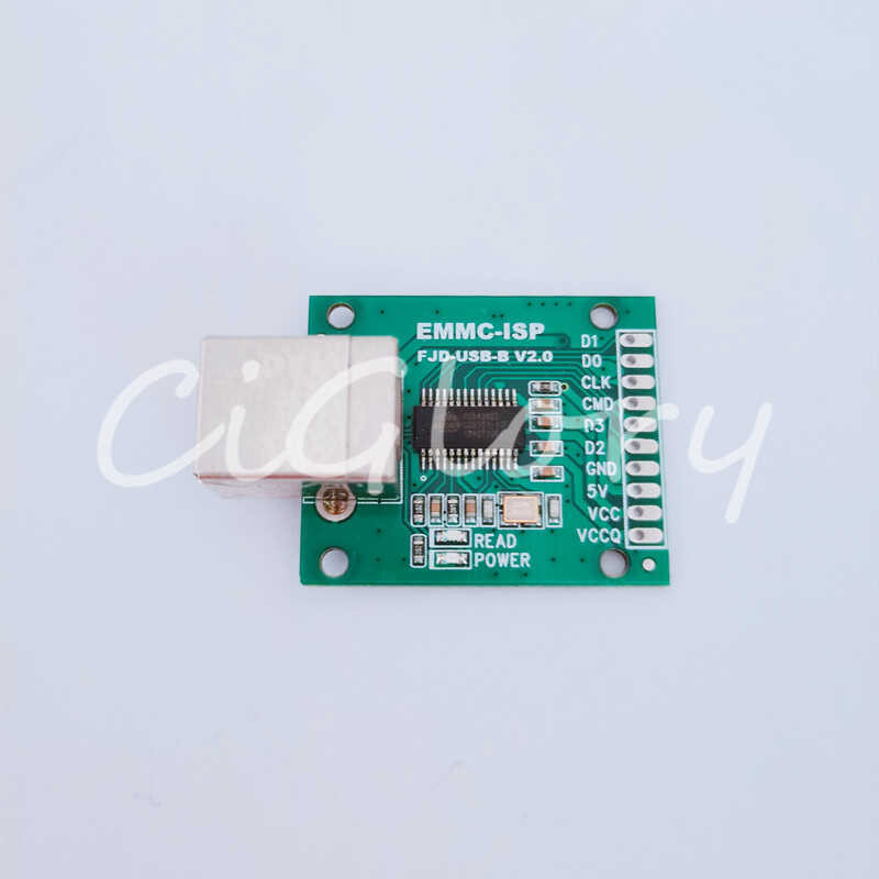 Chip AU6438BS 3 e EMMC-ISP High-speed Fly Wire Tool USB-B Type Computer ...