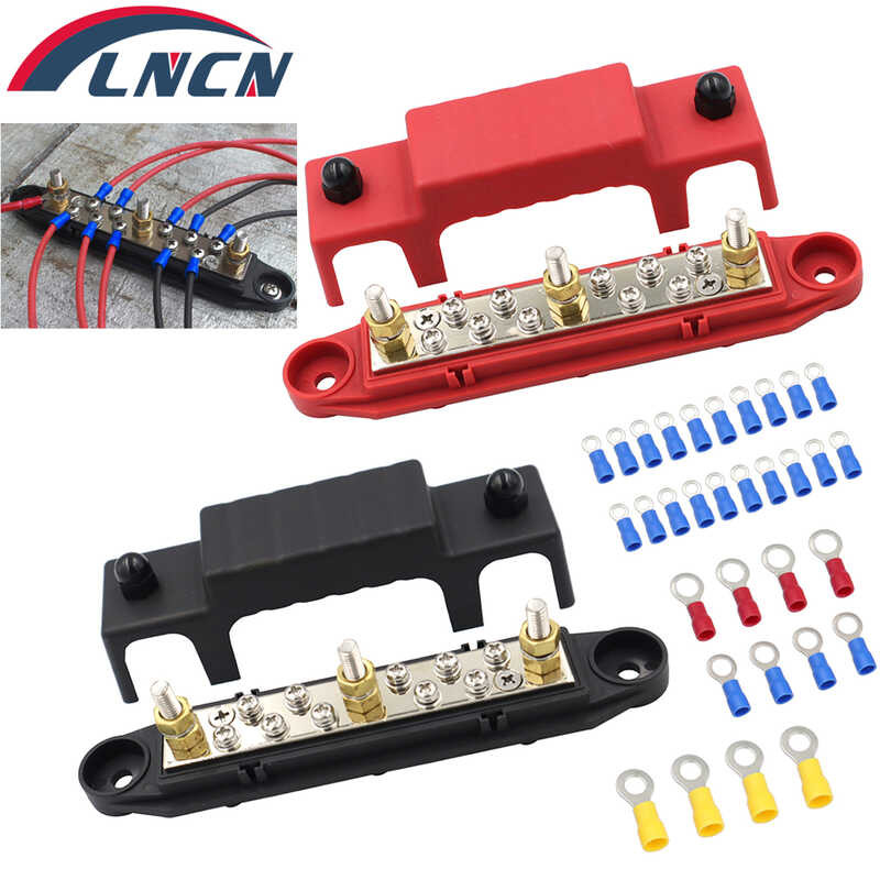 Bus 150A 48V Bar Power Distribution DC M6 Studies Positive Negative ...