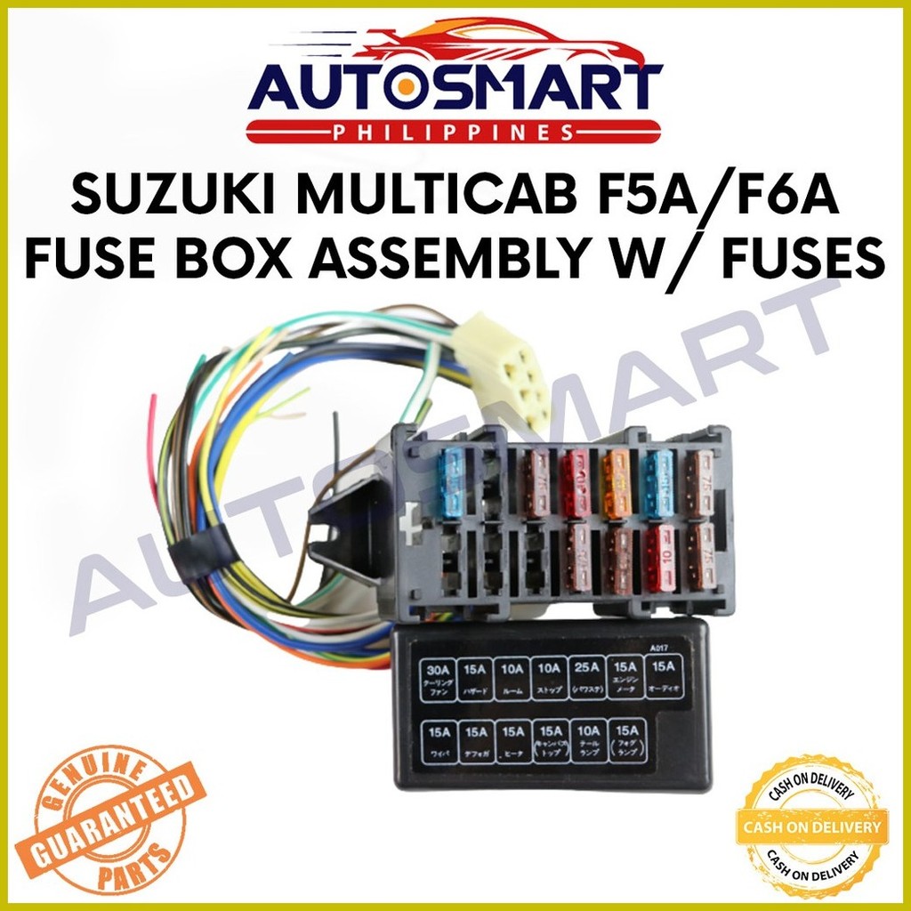 ☎ § Suzuki Multicab F5A/F6A Fuse Box Assembly | Shopee Philippines
