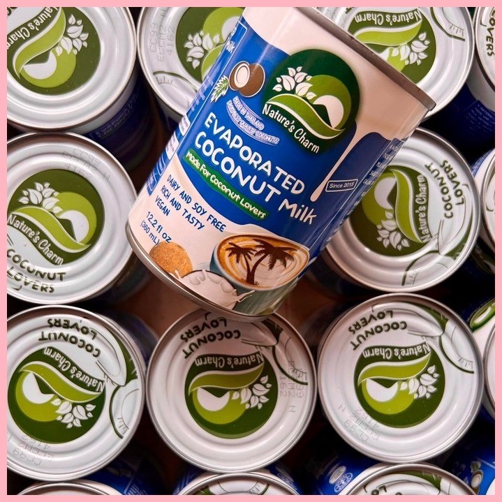Nature's Charm Evaporated Coconut Milk 360g / Vegan Evaporated Milk ...