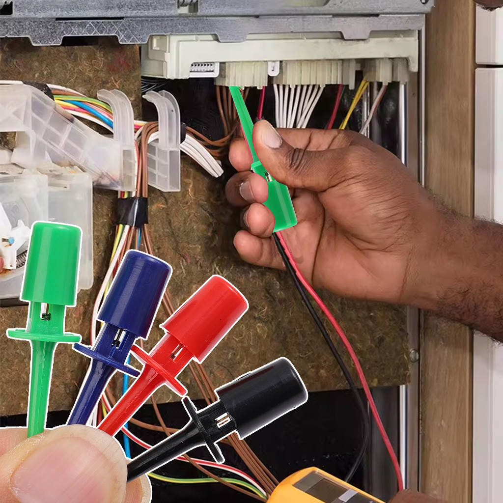 Mini Test Hook Clips - Brass Test Probe for Electronic Testing IC ...