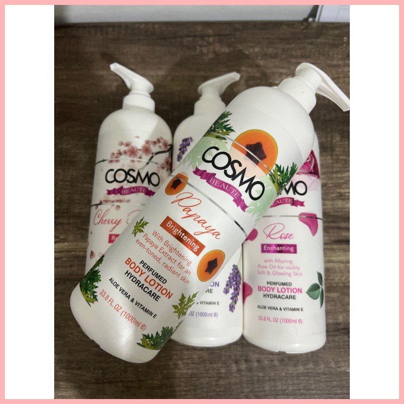 1L Cosmo Body Perfumed Body Lotion Expiry 2027 UAE § | Shopee Philippines