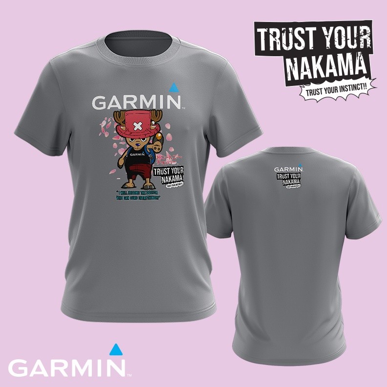 Garmin Instinct 2 Solar One Piece chopper Running T Shirt | Shopee ...