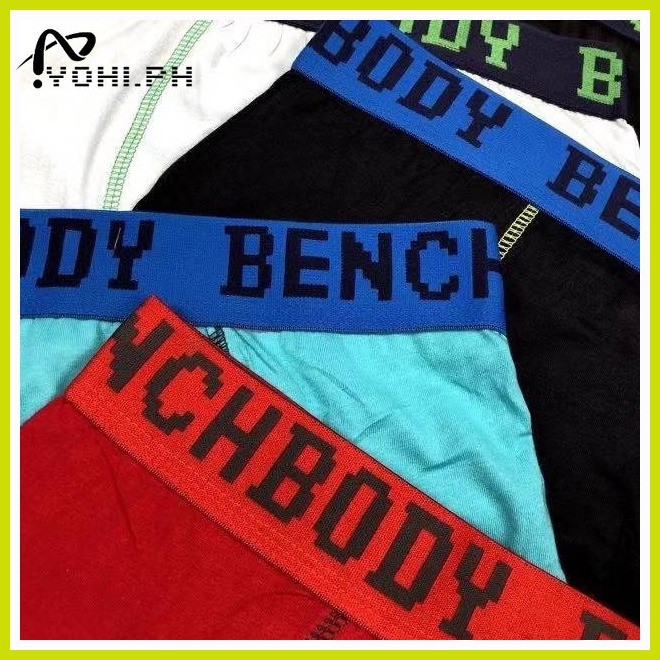 Bench 6/12 piece men's briefs cotton stretch boxer briefs | Shopee ...
