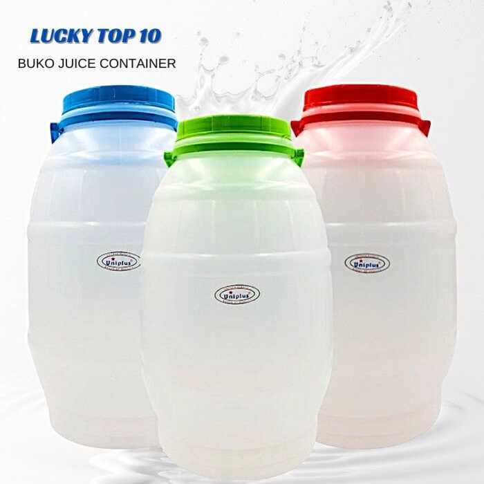 10 LITERS BUKO JUICE Container/Gulaman CONTAINER / PALAMIG GULAMAN ...