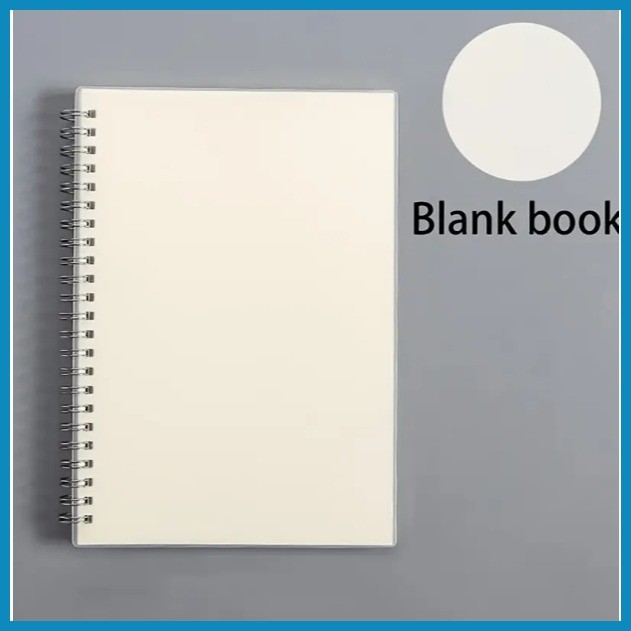 LYX NO.1B5 A5 Student Office Spiral Coil Notebook To-Do Blank Grid Dot ...