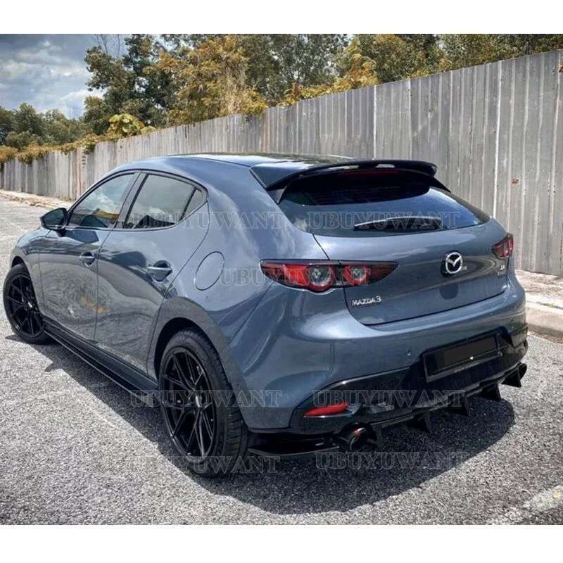 UBUYUWANT For Mazda 3 Axela Hatchback 2020 Car Styling FRP Carbon Fiber ...