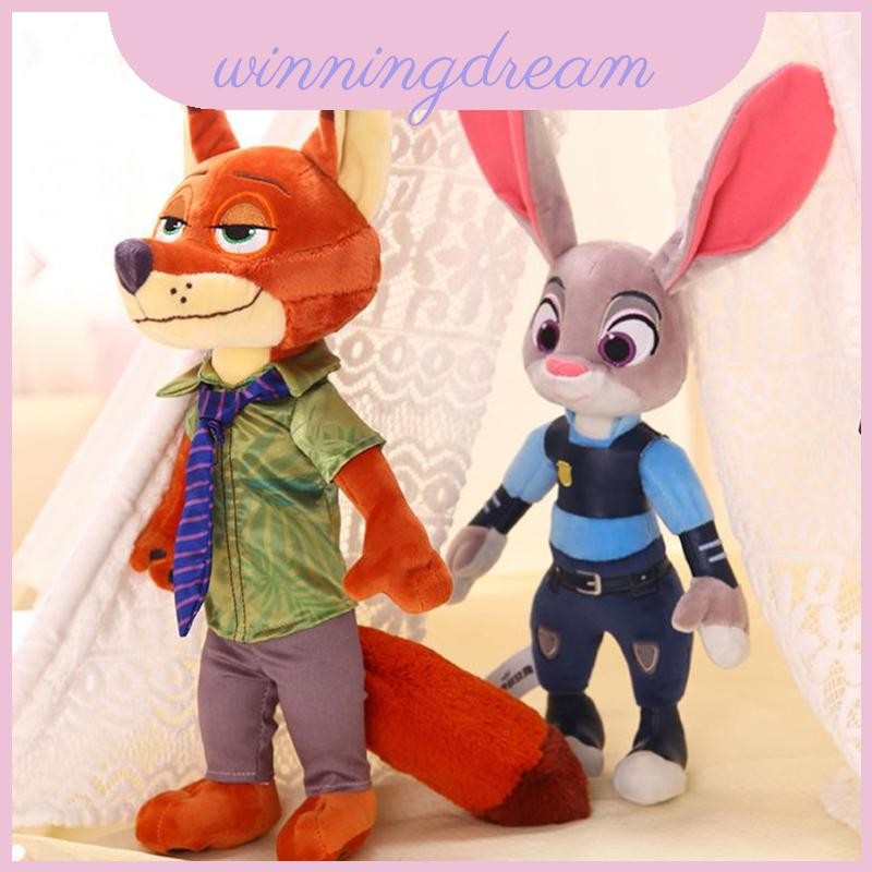 Plush Zootopia/zootropolis Delightful Toy With Judy Hopps And Nick Kids Wilde For | Shopee ...