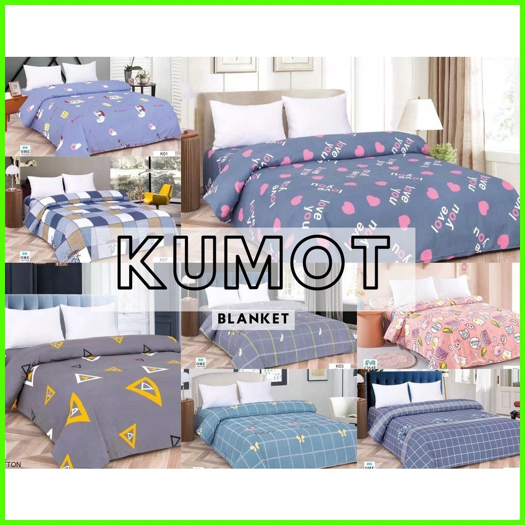 Kumot habol Bed Blanket ( Flat sheet)Single and Queen | Shopee Philippines