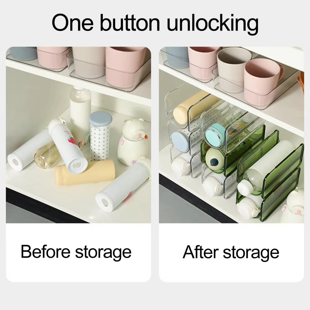 Anti-Fall Overlap Storage Rack Glass Beer Bottle Drink Holder ...