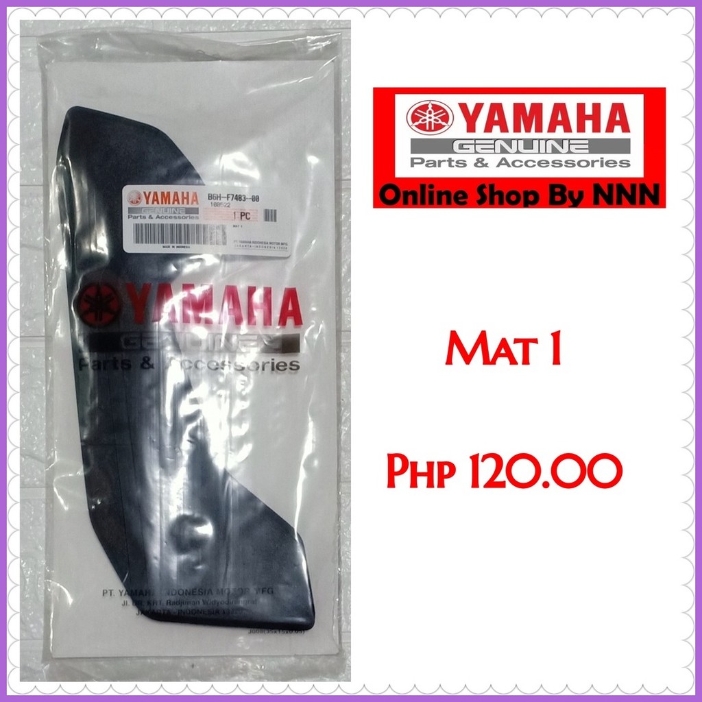 ⭐ RUBBER MATTING OR MAT 1,2,3&4 FOR NMAX V2 AND V2.1 YAMAHA GENUINE ...