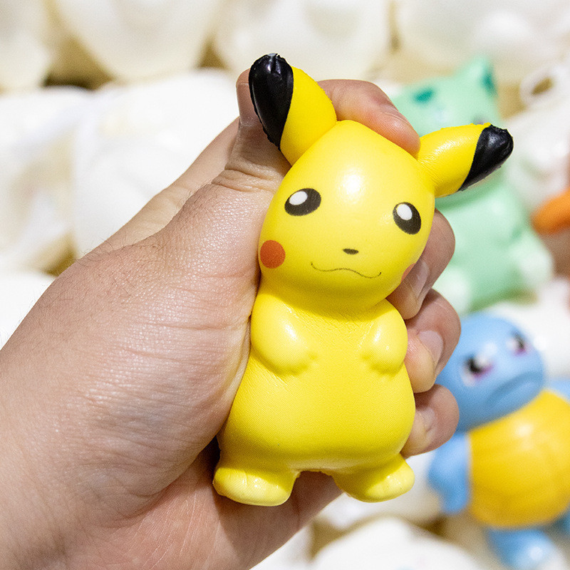 Pikachu Doll Stress Relief Toys Cute Decompression Pokemon Toys Kawaii ...