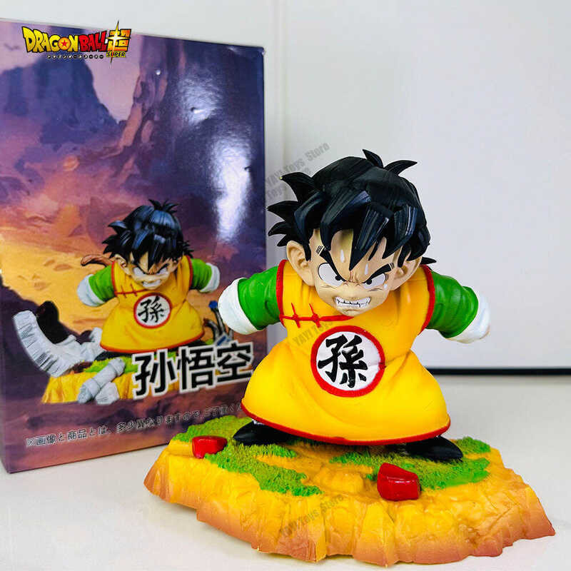 Dragon New Ball Z Angry Anime Goku Kid Gohan Action Figure DBZ PVC ...