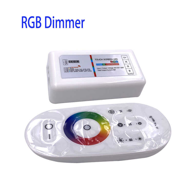 Screen Touch Controller 12V 24V RF Remote Control For Rgb Rgbw ...