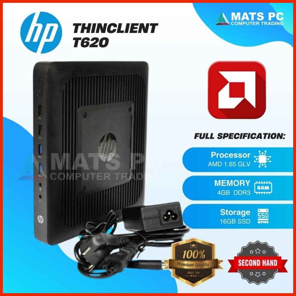 ๑ ⭐ COMPUTER HP T620 THINCLIENT AMD AFORDABLE COMPUTER SYSTEM UNIT ...